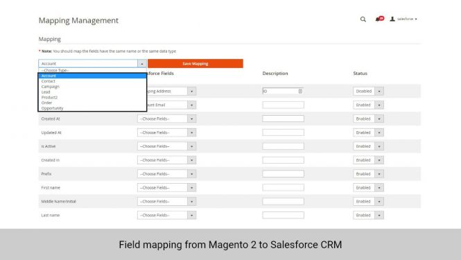 Magento 2 Salesforce CRM Integration - Magento Marketplace approved