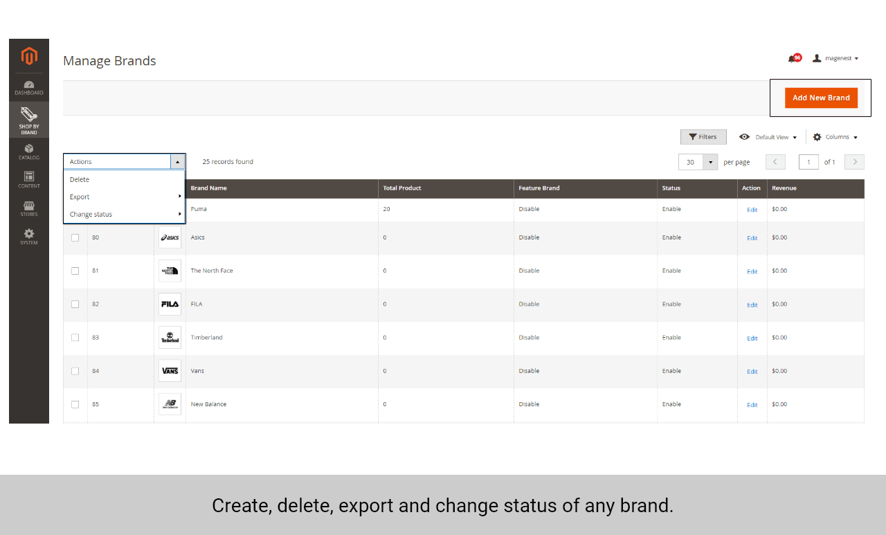 Magento 2 Shop by Brand - Let the Brands sell | Magenest